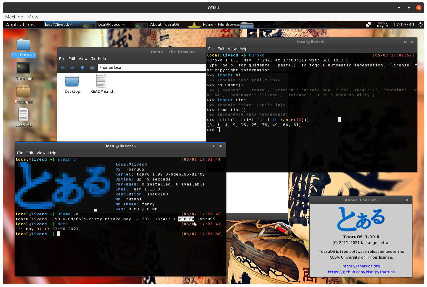 What does your OS look like? (Screen Shots..) - Page 247 - OSDev.org